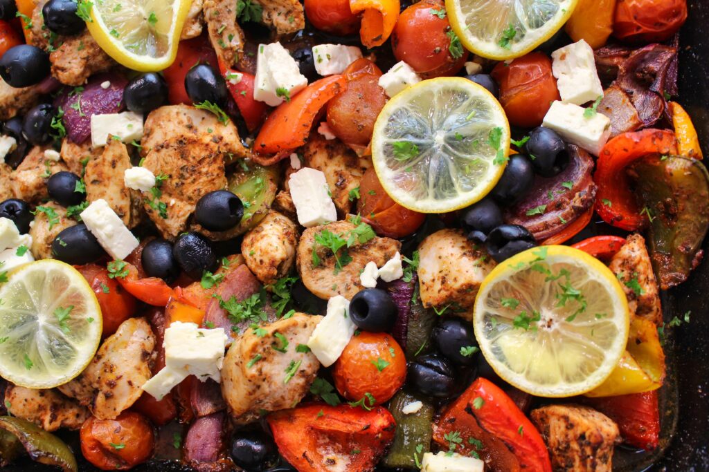 Greek Chicken Tray Bake: A Mediterranean Dream