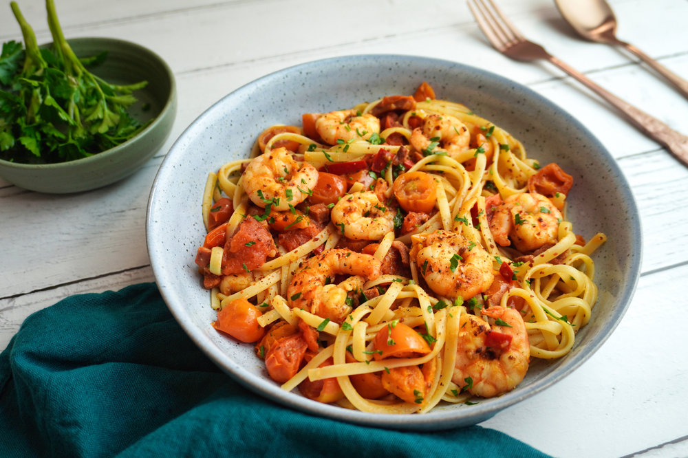 High-Protein Prawn Linguini: Fast, Flavourful 20-Minute Dinner